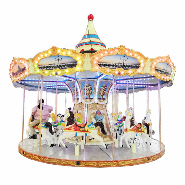 Hotfun Luxury Carousel high-end carousel amusement rides can be ...
